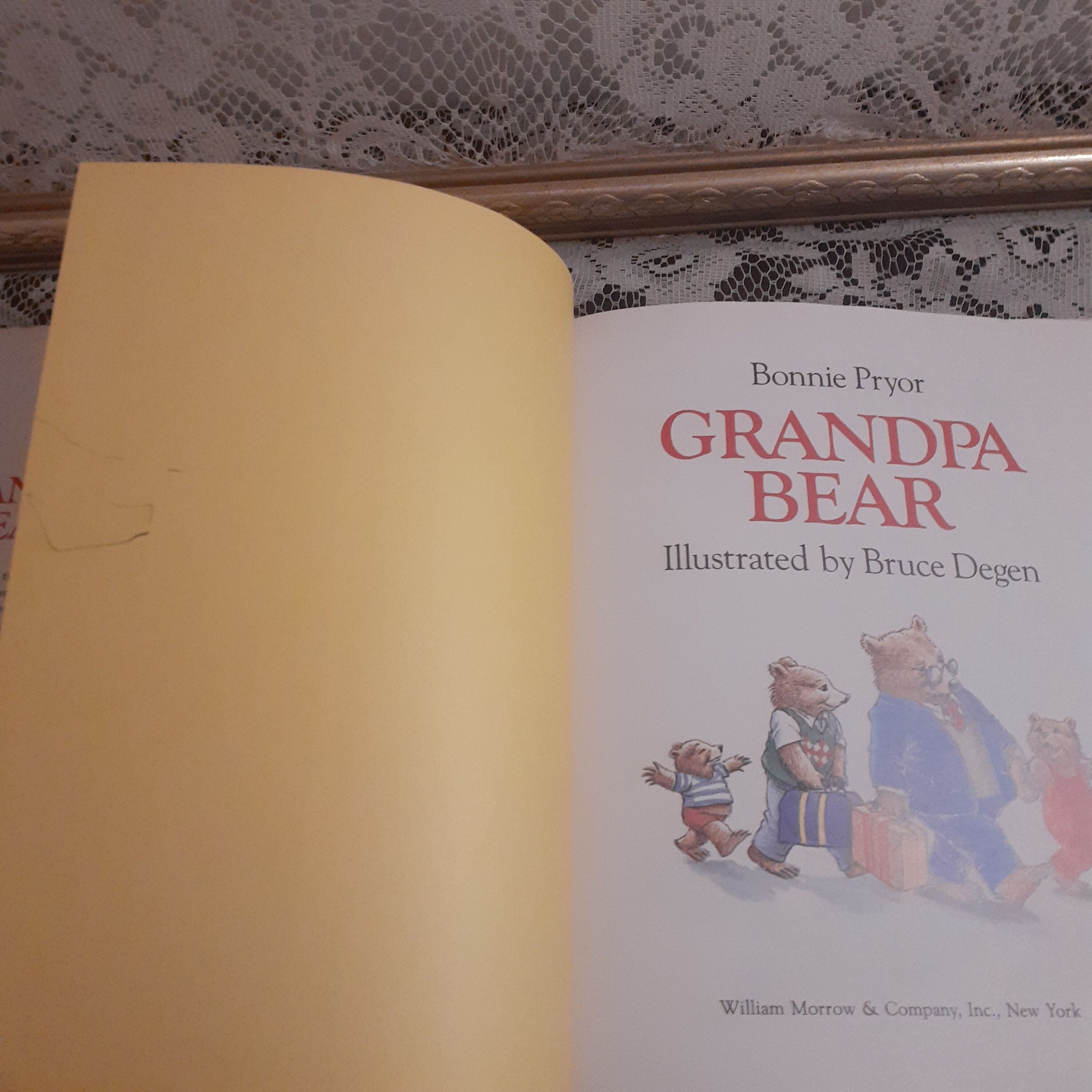 Grandpa Bear Children's Book: 1985 Vintage Read-aloud - Etsy