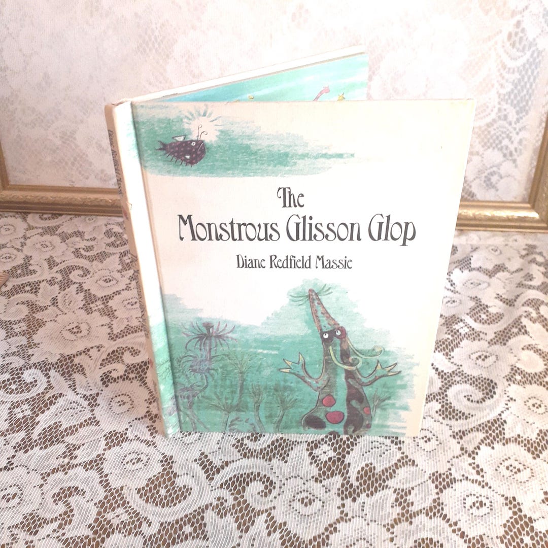 Vintage Children's Book: the Monstrous Glisson Glop, Illustrated Ocean ...
