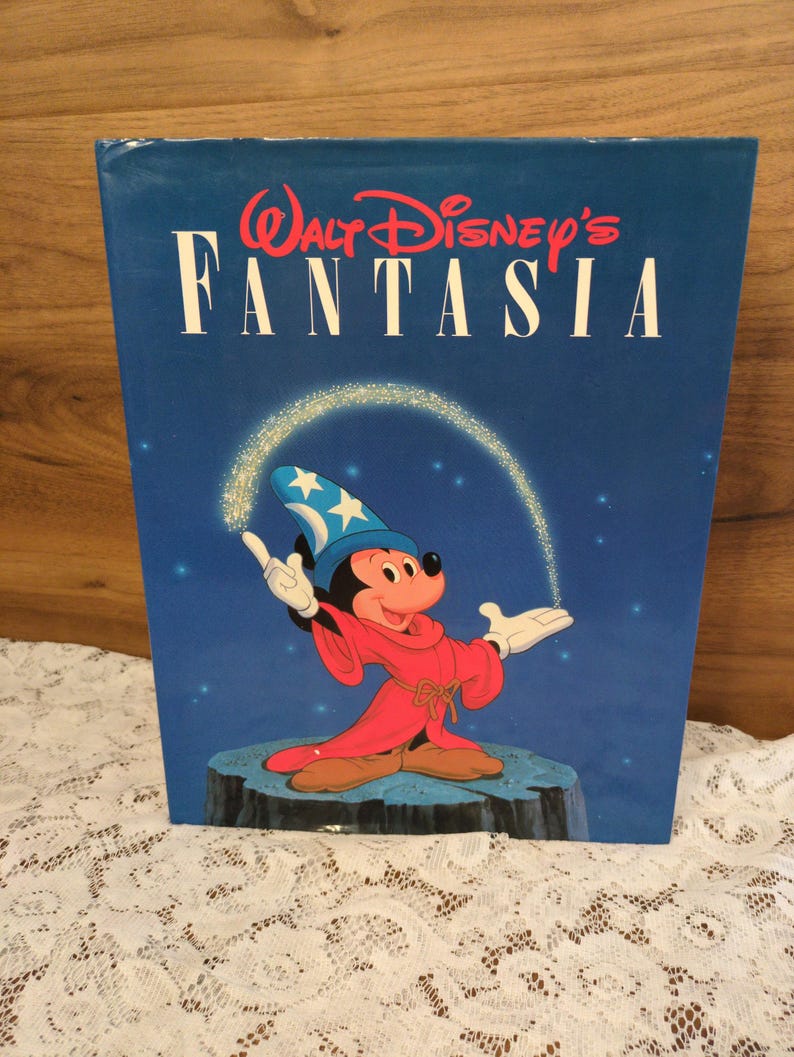Walt Disney’s Fantasia Book, Animation Art History, John Culhane, 1983 ...
