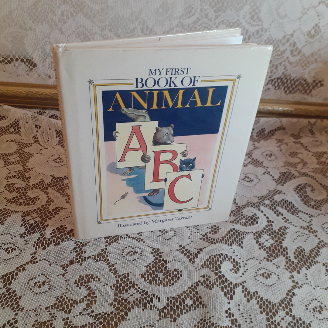 Vintage Animal ABC Book: Margaret Tarrant Illustrations, 1989 Hardcover ...