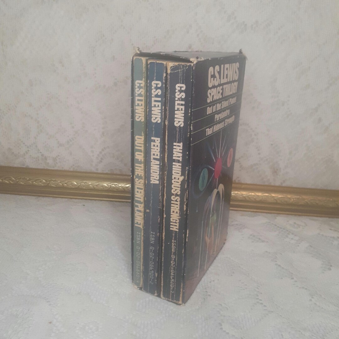 CS Lewis Space Trilogy Vintage 1978 Paperback Book Box Set: Out of the ...