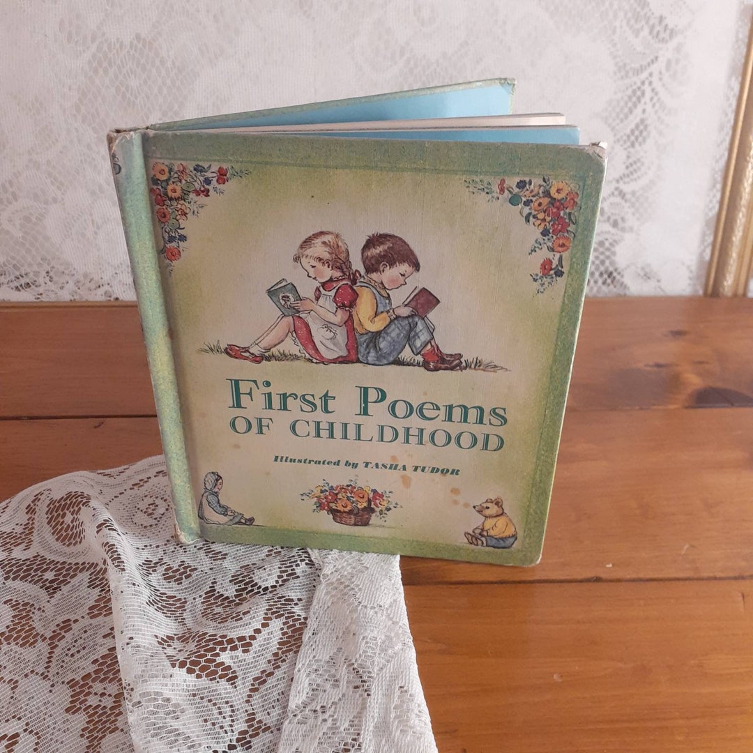 First Poems of Childhood Illustrated by Tasha Tudor Vintage 1967 ...