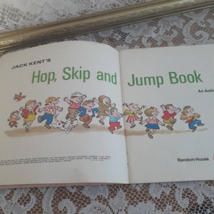 Jack Kent's Hop Skip Jump A First Book of Action Words, Vintage 1974 ...