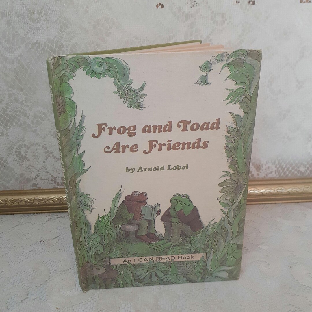 Frog and Toad Are Friends by Arnold Lobel, Vintage 1970 Hardcover ...