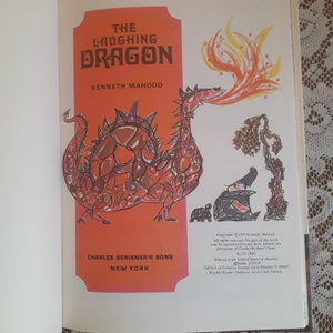The Laughing Dragon by Kenneth Mahood Vintage 1970 - Etsy