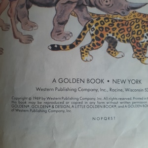 Noah's Ark A Little Golden Book by Barbara Shook Hazen, Vintage 1969 ...