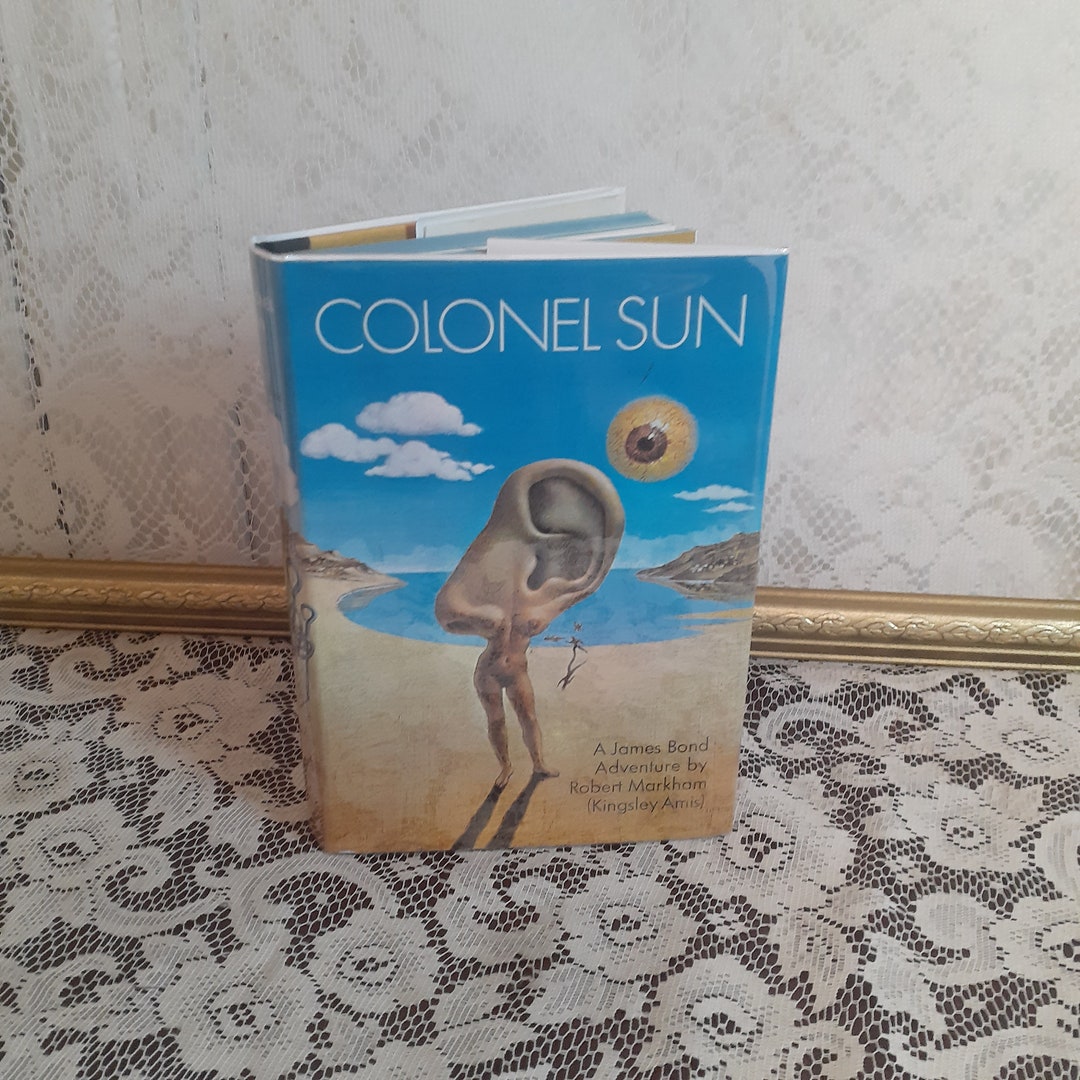 James Bond Book, Colonel Sun by Robert Markham, 1968 Vintage Thriller ...