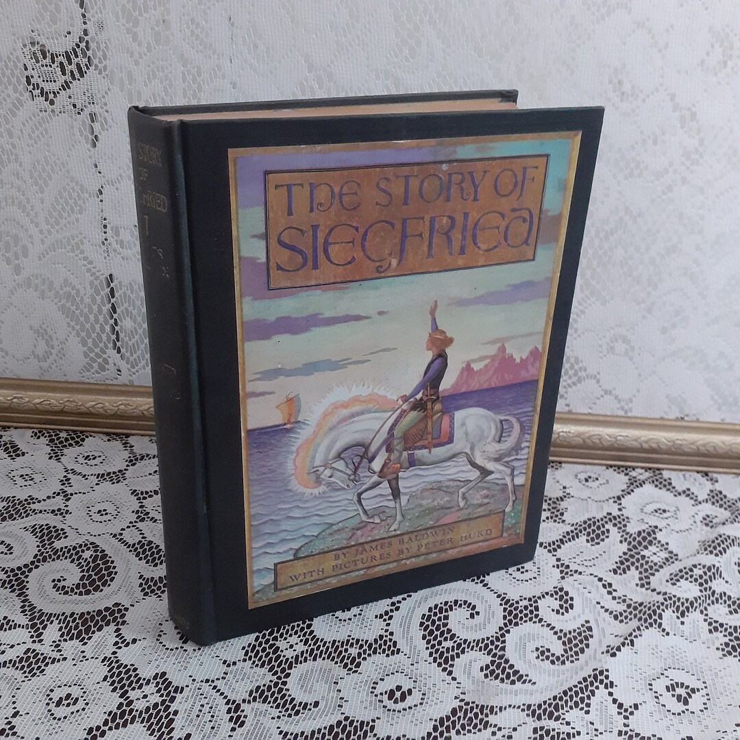 Norse Mythology Book, the Story of Siegfried by James Baldwin, Illus ...