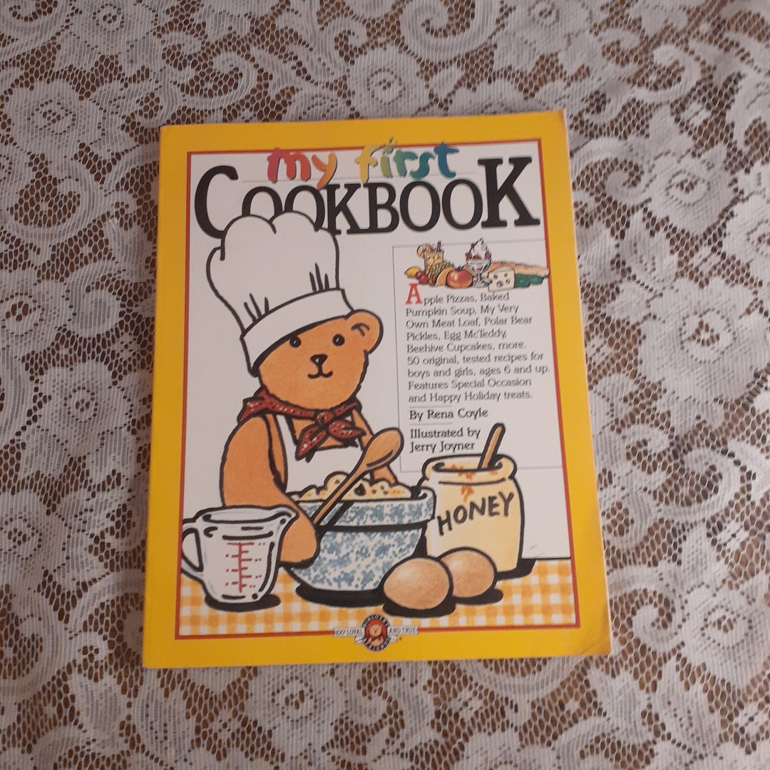 My First Cookbook by Rena Coyle Illustrated by Jerry Joyner - Etsy