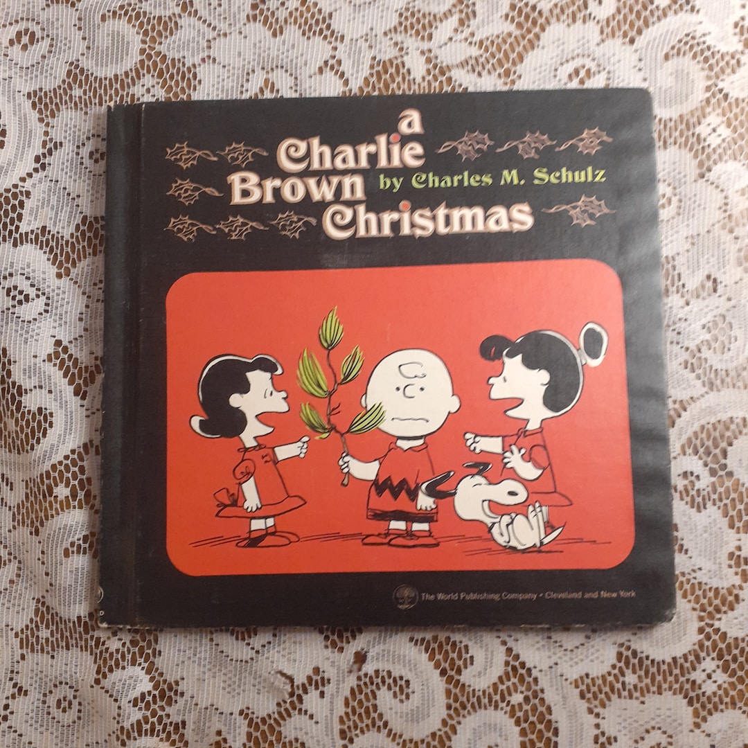 A Charlie Brown Christmas by Charles M. Schulz, Vintage 1965 Hardcover ...