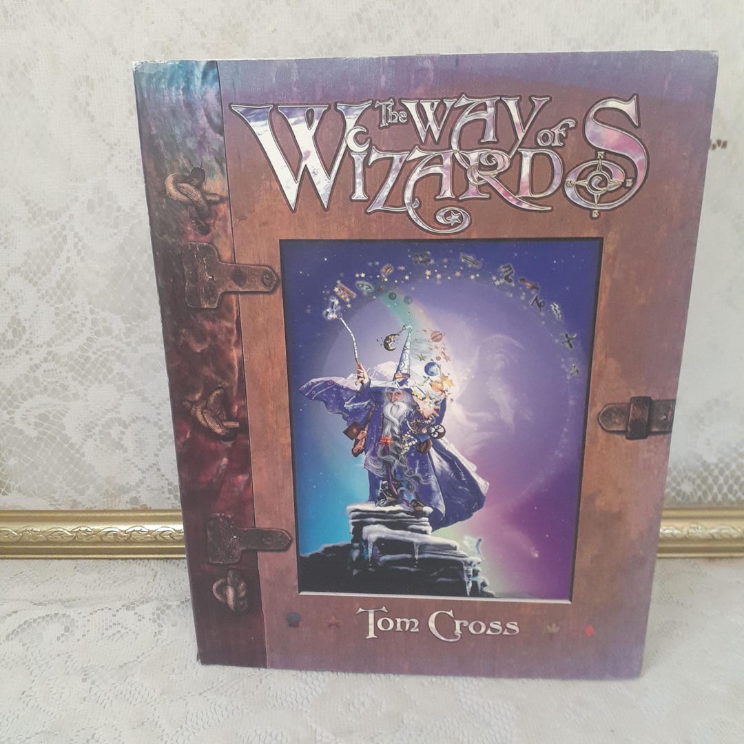 Vintage Fantasy Wizard Book: the Way of Wizards, Hardcover 2001 Edition ...