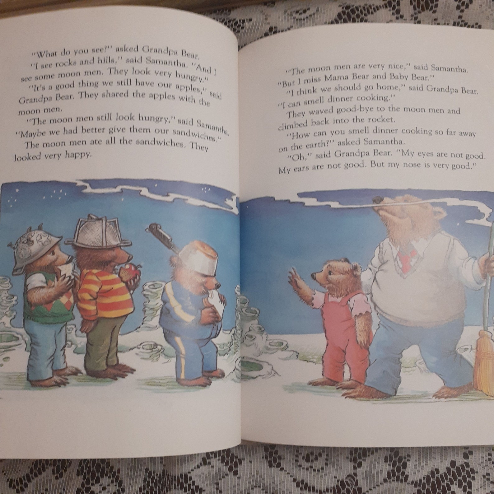 Grandpa Bear Children's Book: 1985 Vintage Read-aloud - Etsy