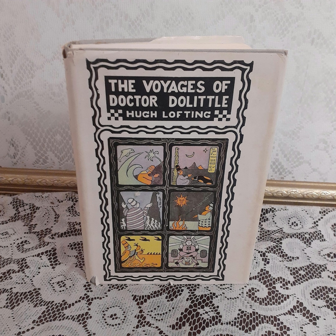 The Voyages of Doctor Dolittle by Hugh Lofting, Vintage 1950 Hardcover ...