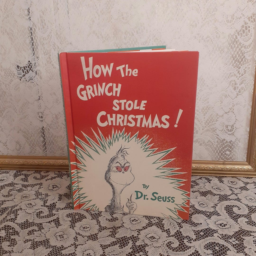 How the Grinch Stole Christmas, by Dr Seuss, (book Club Edition ...
