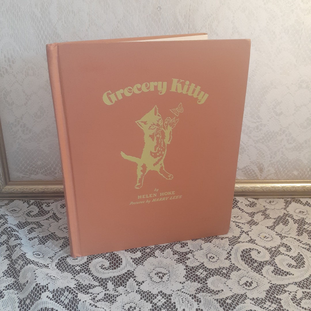 Grocery Kitty by Helen Hoke, Illustrated by Harry Lee, Vintage 1946 ...