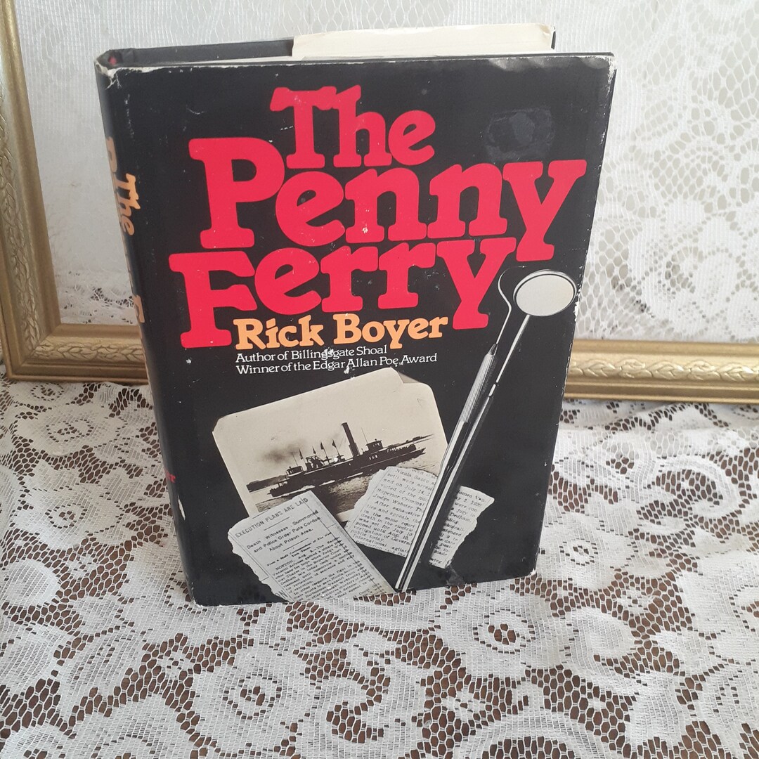 The Penny Ferry by Rick Boyer, Vintage 1984 Hardcover Medical Murder ...
