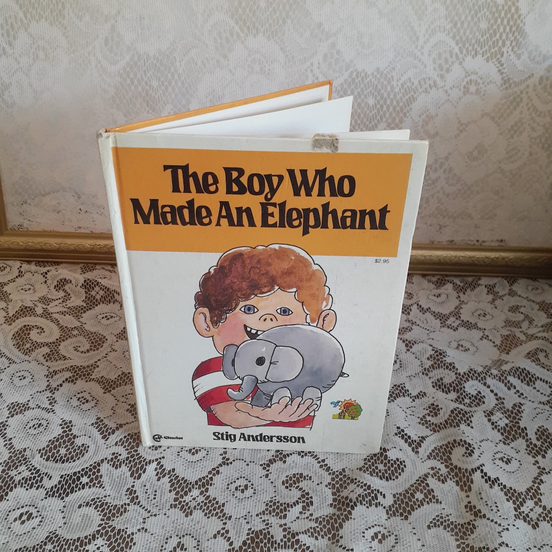 The Boy Who Made an Elephant by Stig Andersson Vintage 1979 - Etsy