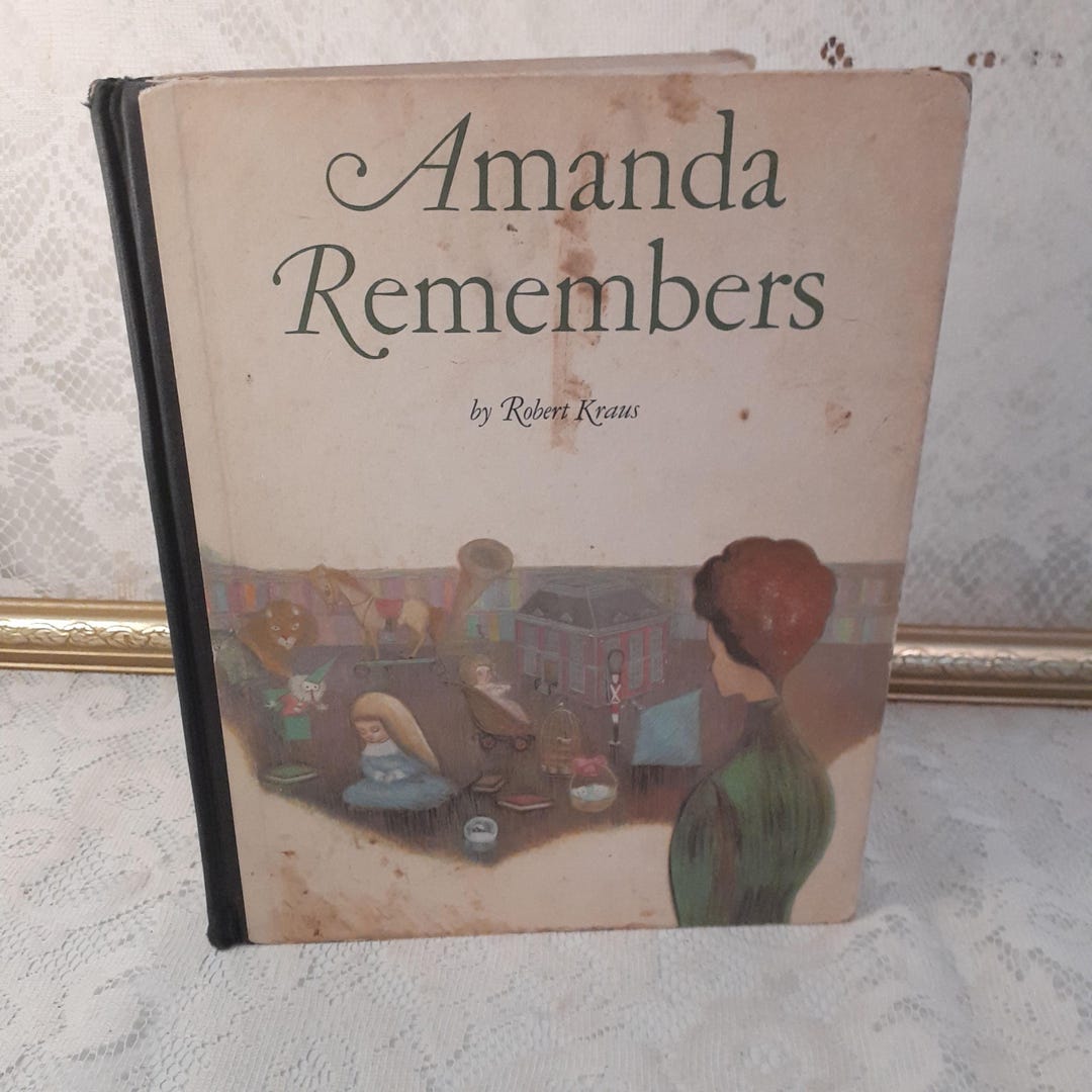 Classic Kids Book Vintage, Amanda Remembers 1965 Hardcover, Robert ...