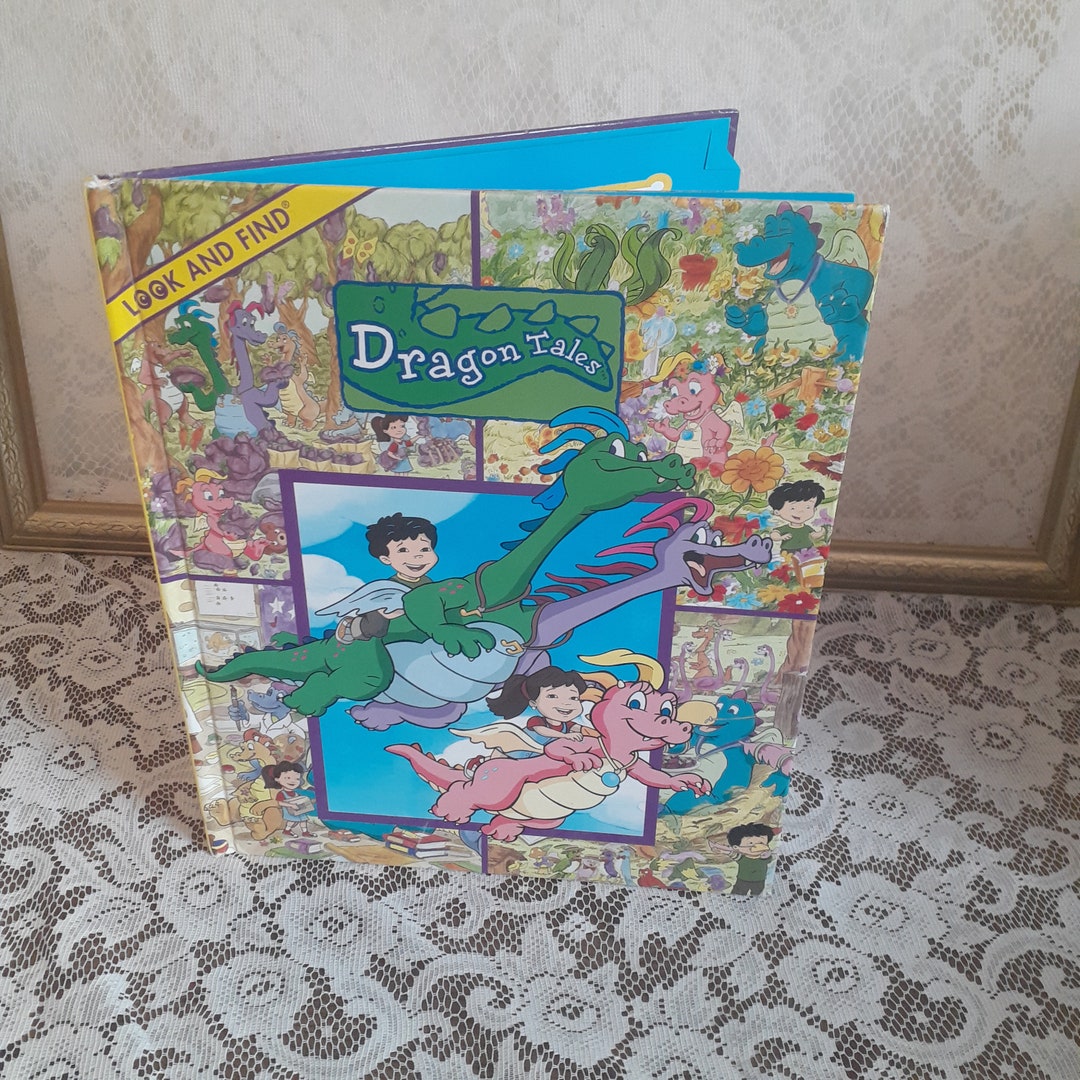 Look and Find: Dragon Tails, Vintage 2002 Hardcover Children's Book - Etsy