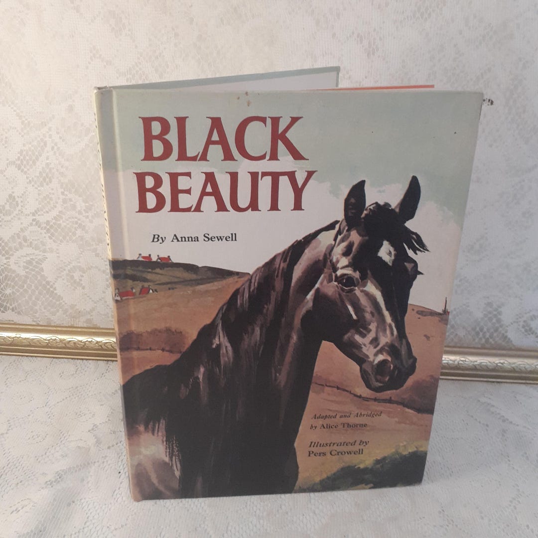 Hardcover Children’s Book, Black Beauty Vintage 1976, Anna Sewell ...