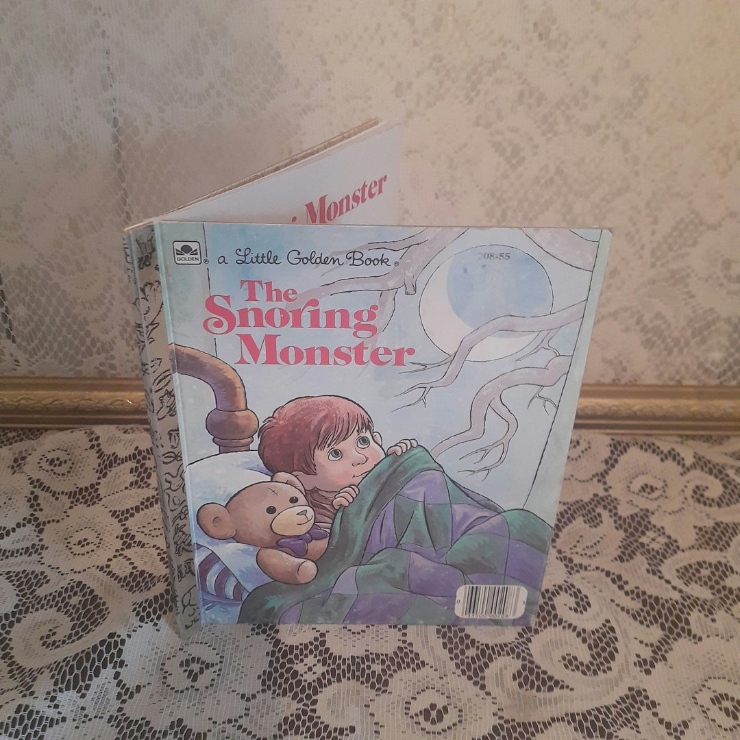 Little Golden Book, the Snoring Monster Book, David L. Harrison, 1985 ...
