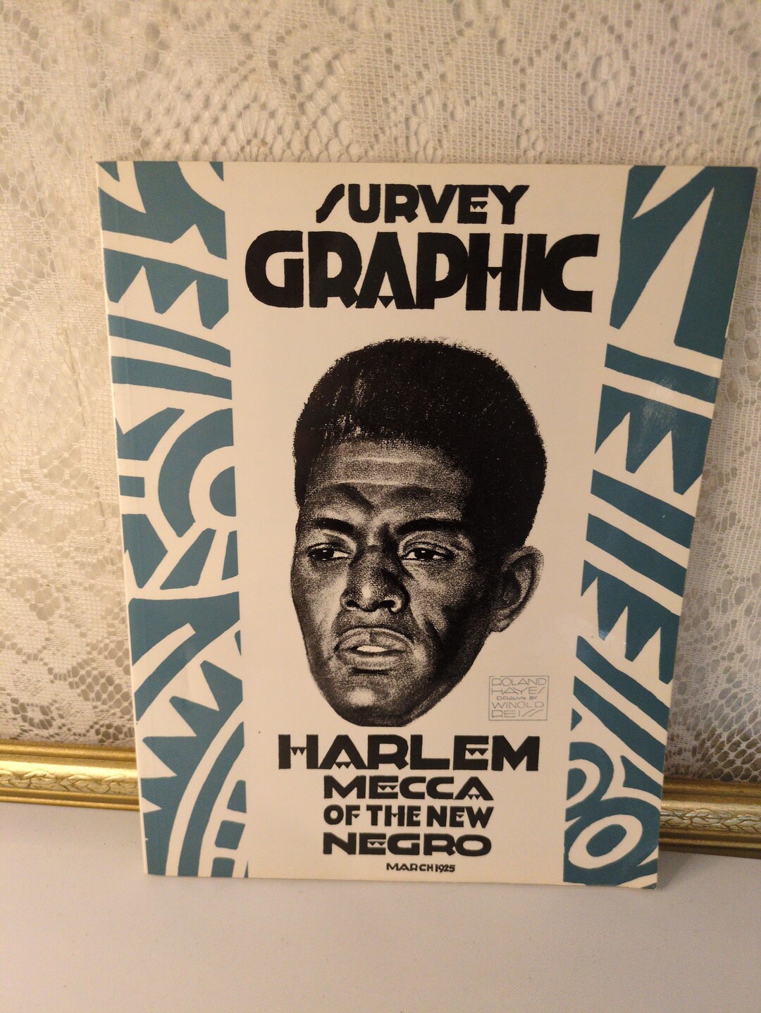 Harlem Renaissance Book: Survey Graphic 1925 Reprint, African American ...