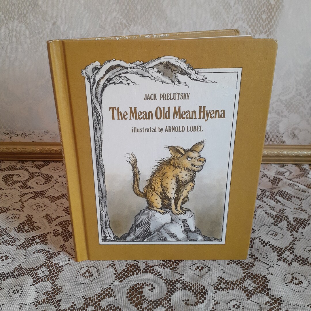 Vintage Children's Book: the Mean Old Mean Hyena, 1978 Illustrated ...