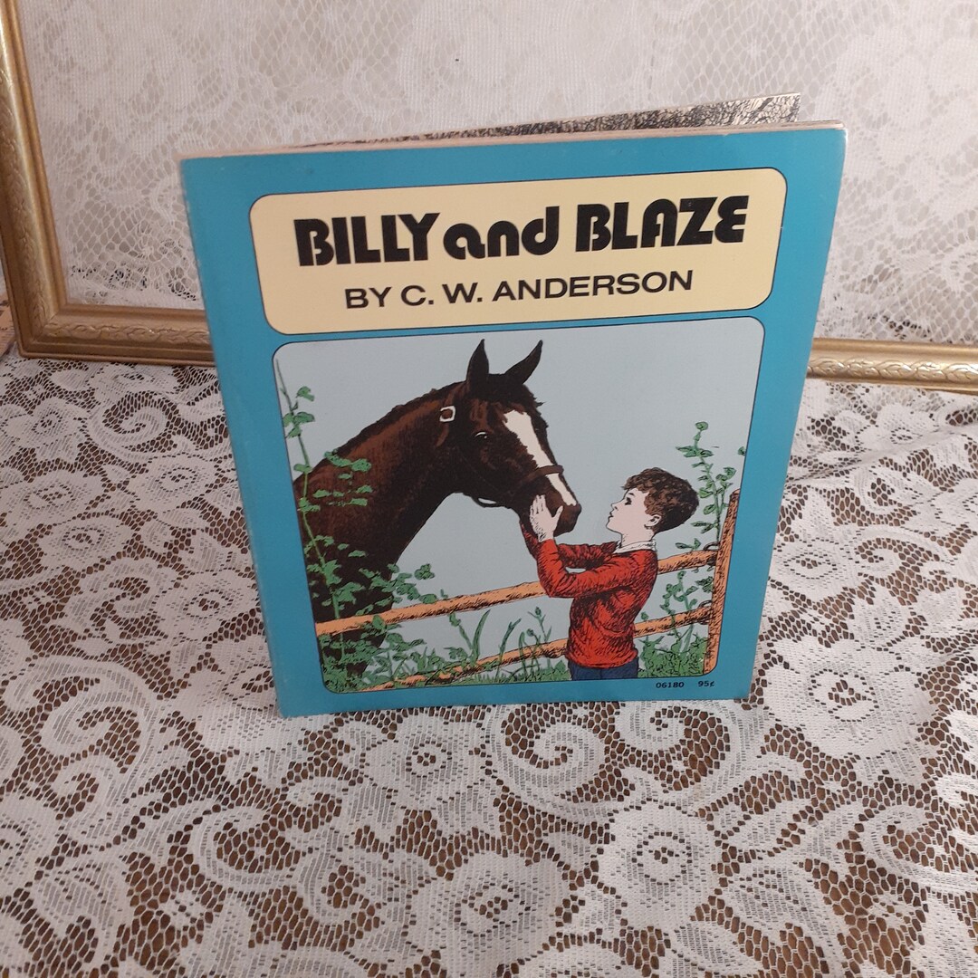 Billy and Blaze by C. W. Anderson Vintage 1971 Children's Paperback ...