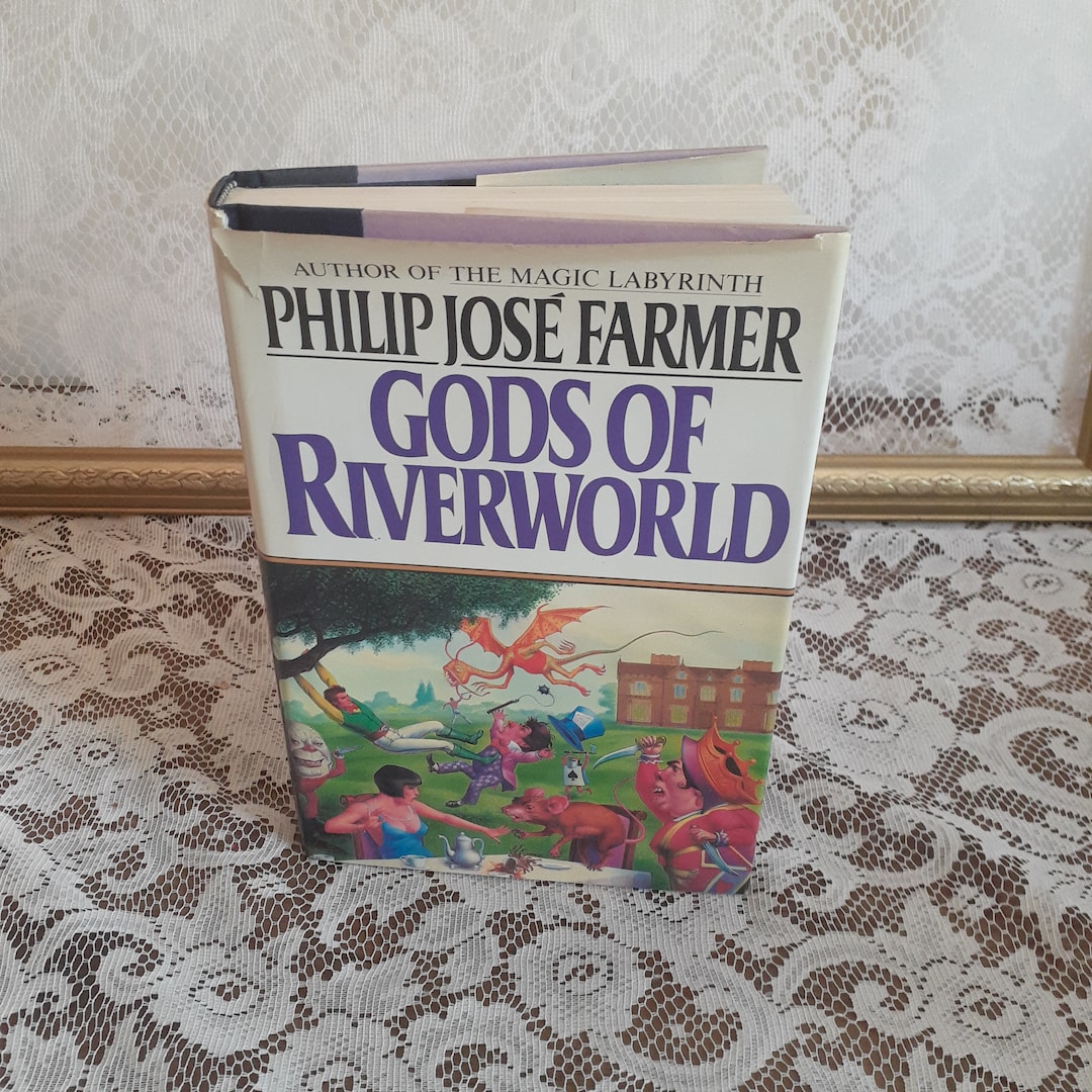 Vintage Sci-fi Hardcover – Gods of Riverworld by Philip josé Farmer ...