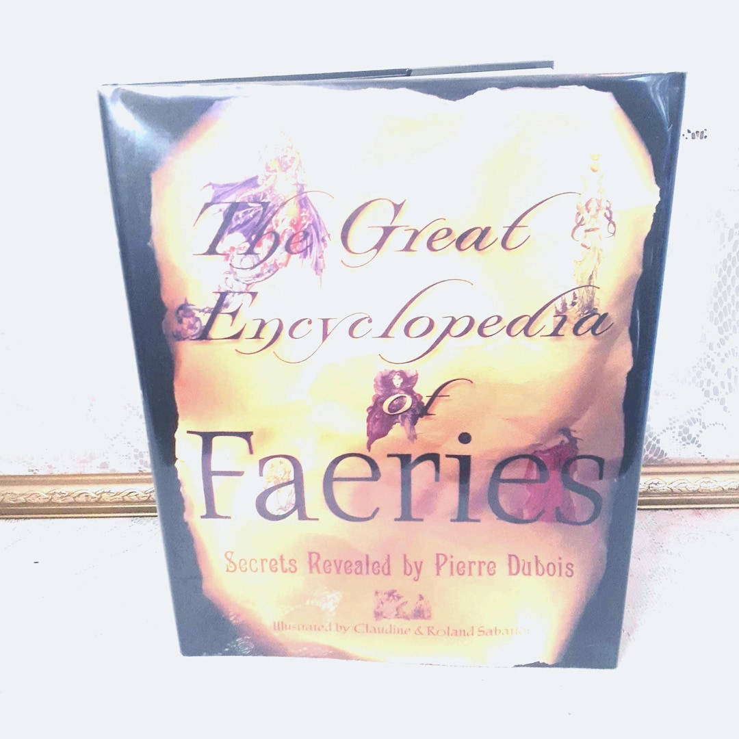 Vintage Faerie Encyclopedia: 1996 Hardcover, Illustrated Mythology - Etsy