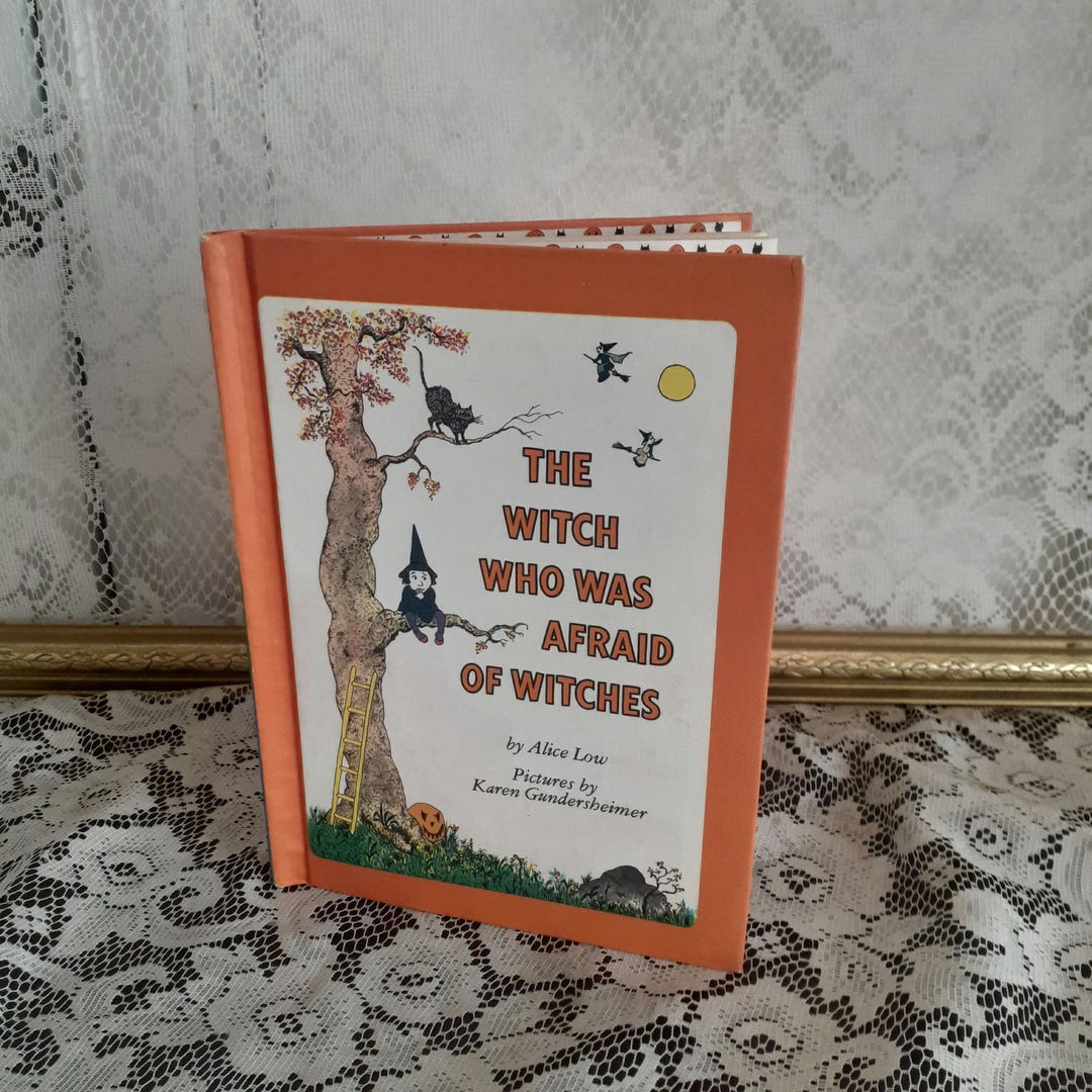The Witch Who Was Afraid of Witches by Alice Low, Vintage 1978 ...