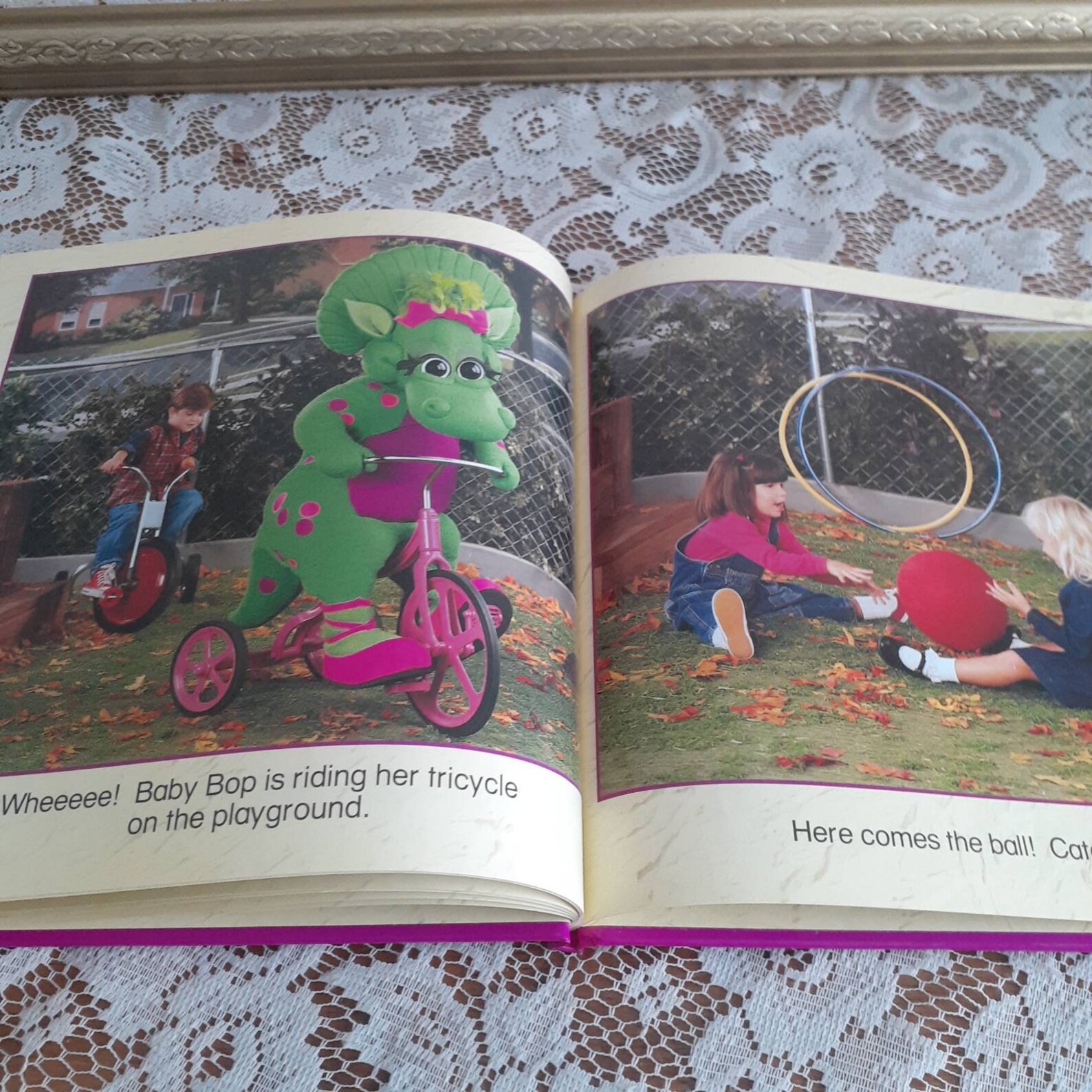 Baby Bop Goes to School 1994 Vintage Children's Preschool - Etsy