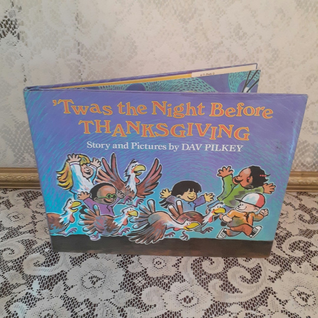 Twas the Night Before Thanksgiving by Dav Pilkey, Vintage 1990 ...