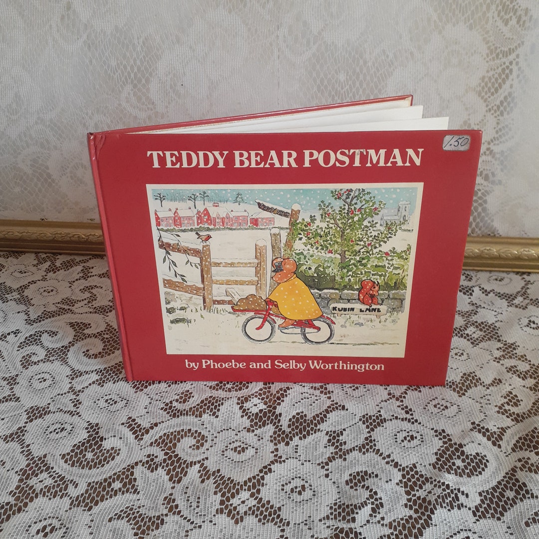 Teddy Bear Postman – Vintage 1981 Hardcover – Worthington Christmas ...