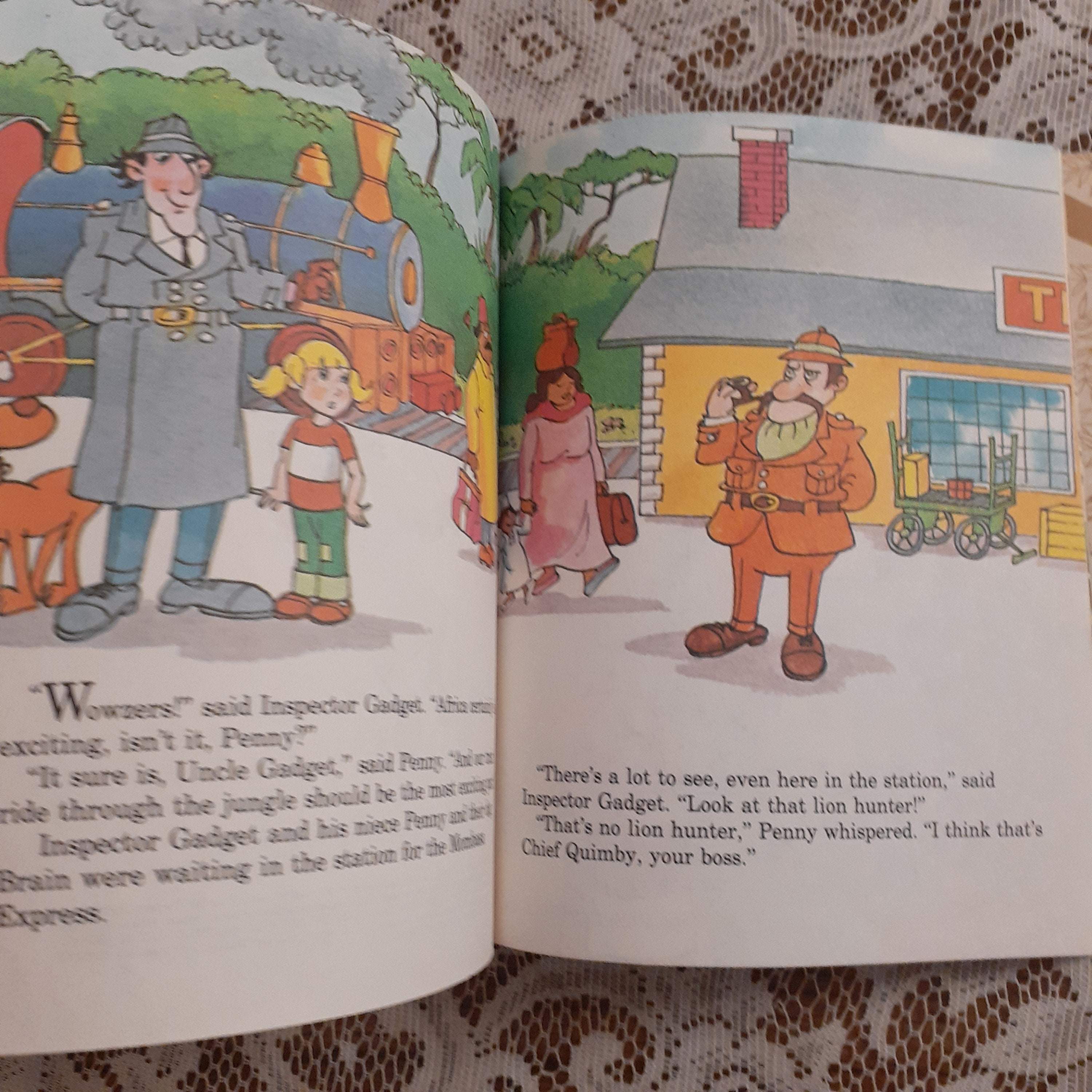 Inspector Gadget Penny Book