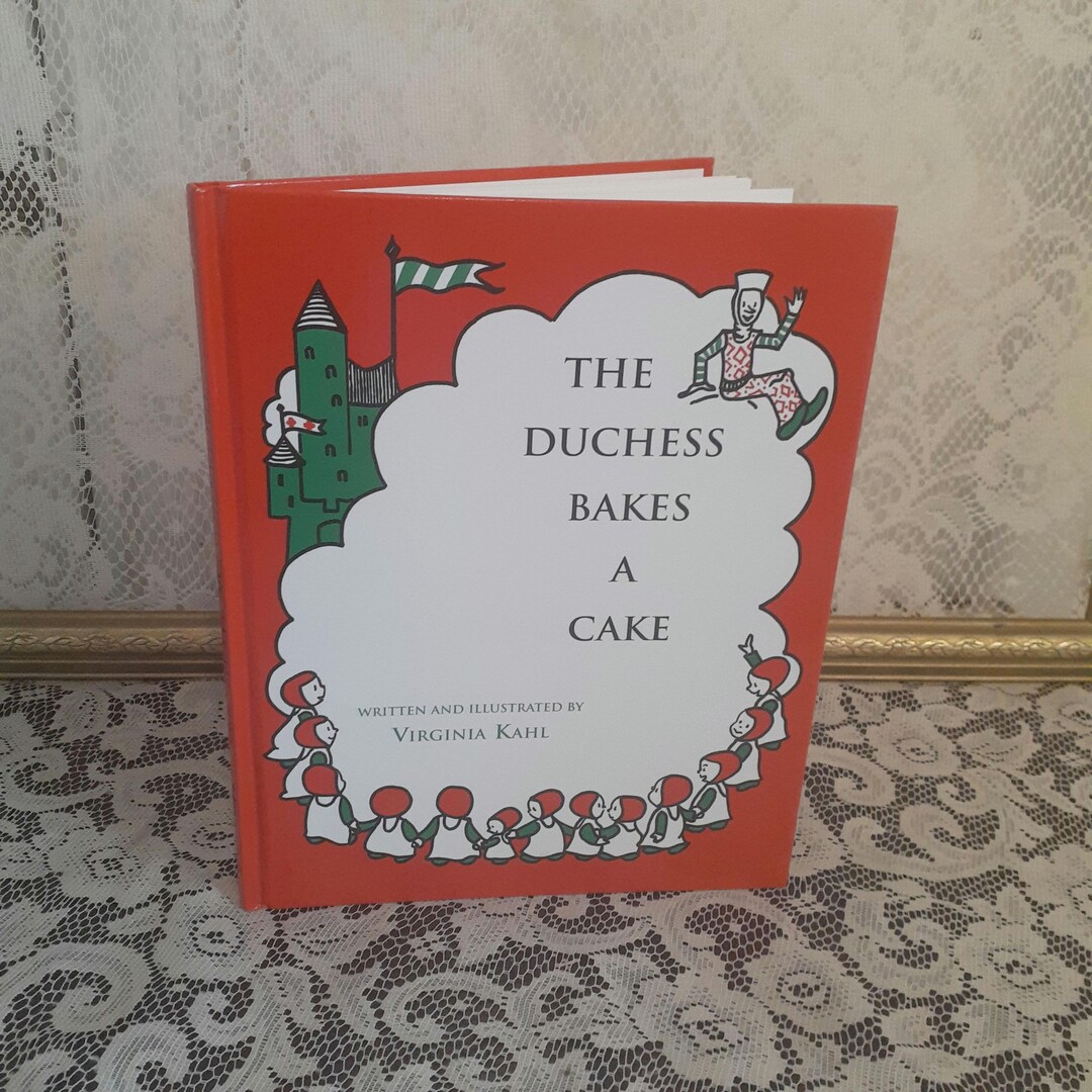 The Duchess Bakes A Cake by Virginia Kahl, Vintage 1983 Hardcover ...