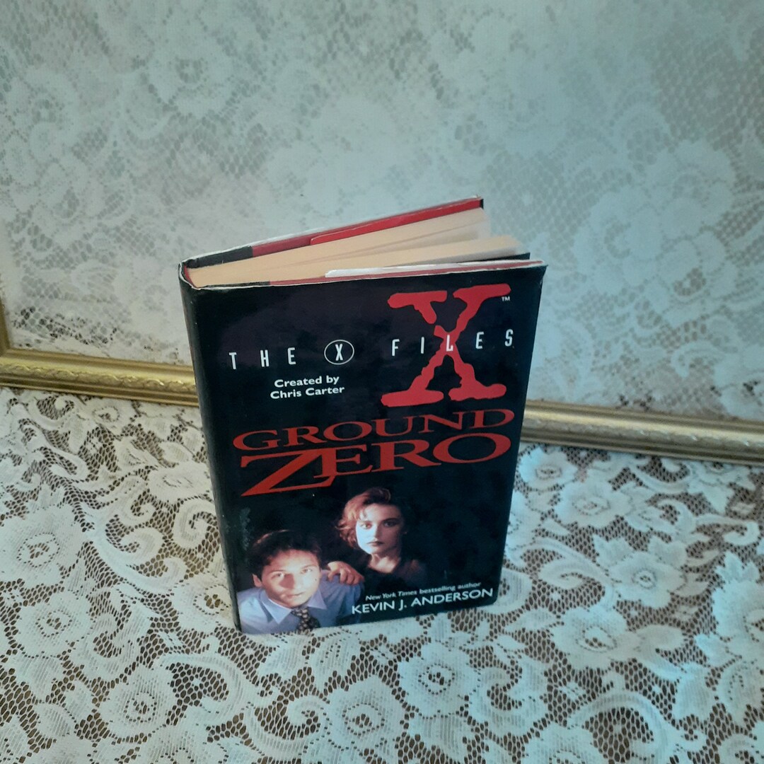 The X Files Ground Zero by Kevin J Anderson Vintage 1995 - Etsy