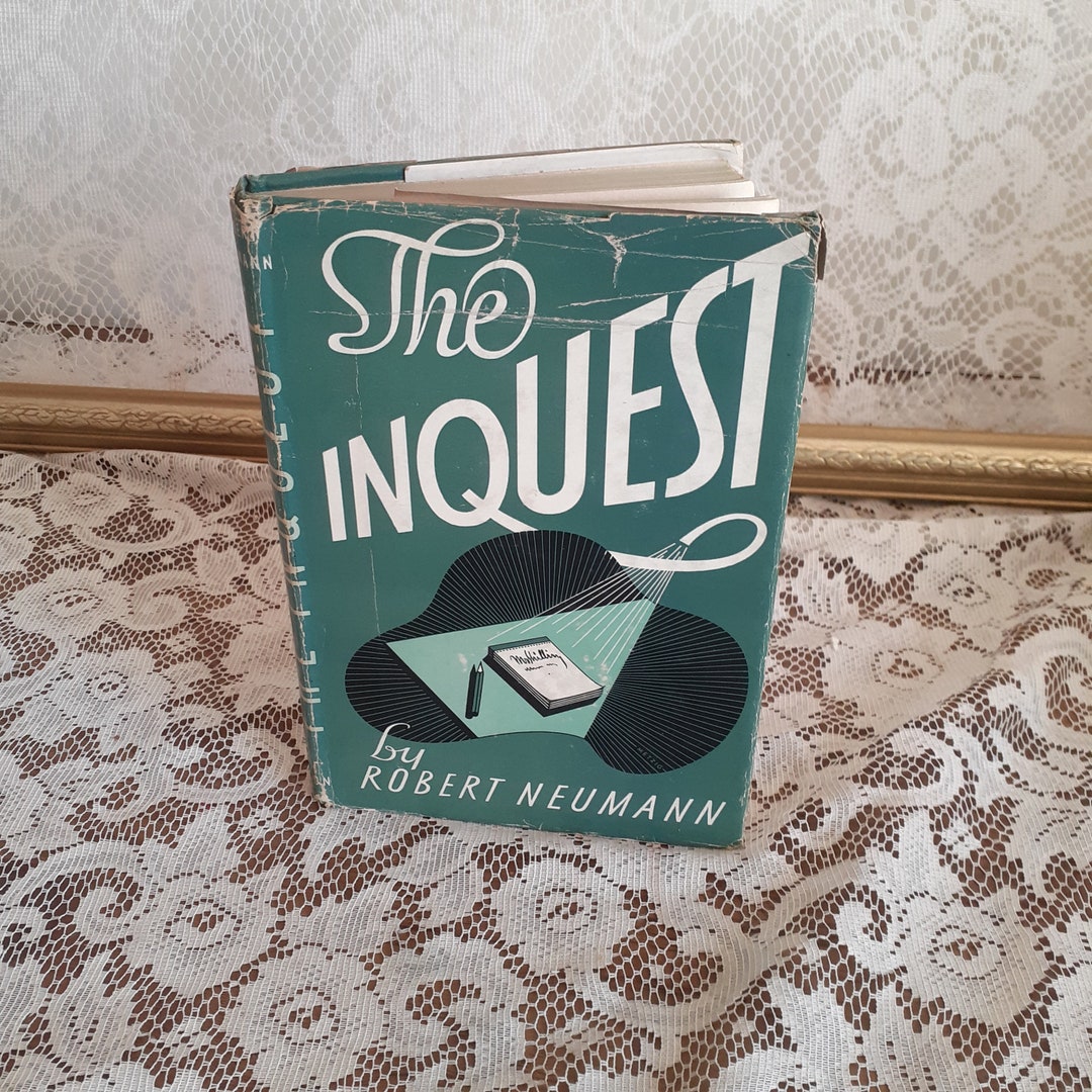 Vintage WWII Book, the Inquest by Robert Neumann, 1945 First Edition ...
