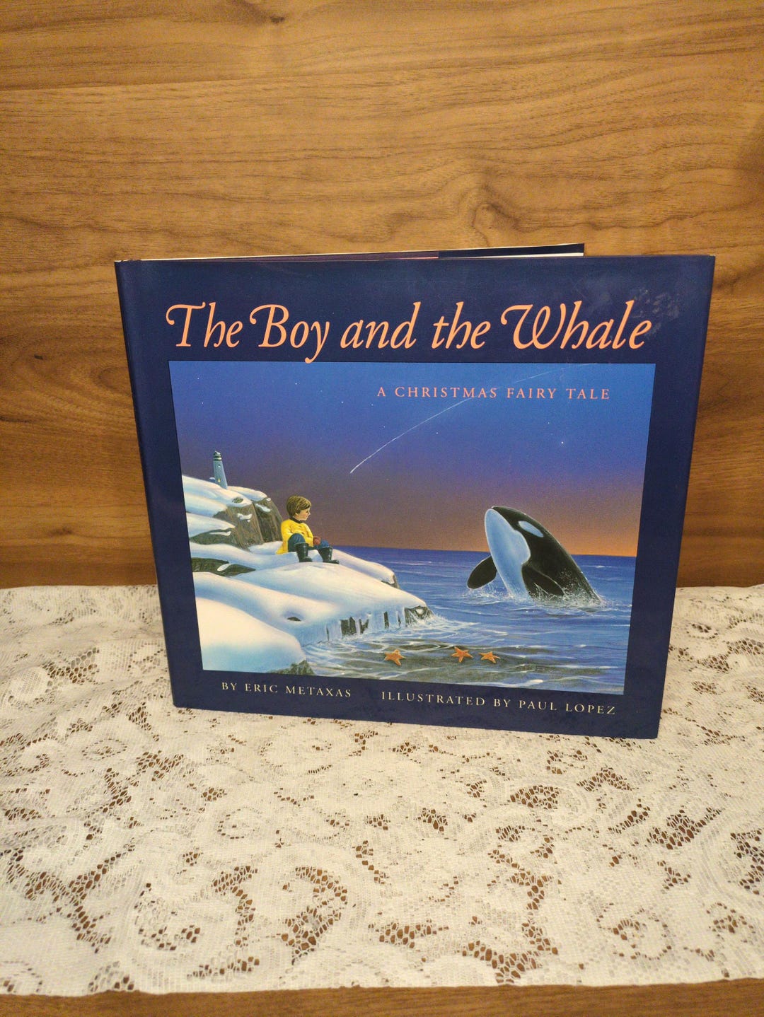 The Boy and the Whale Christmas Fairy Tale Book by Eric Metaxas 1994 ...