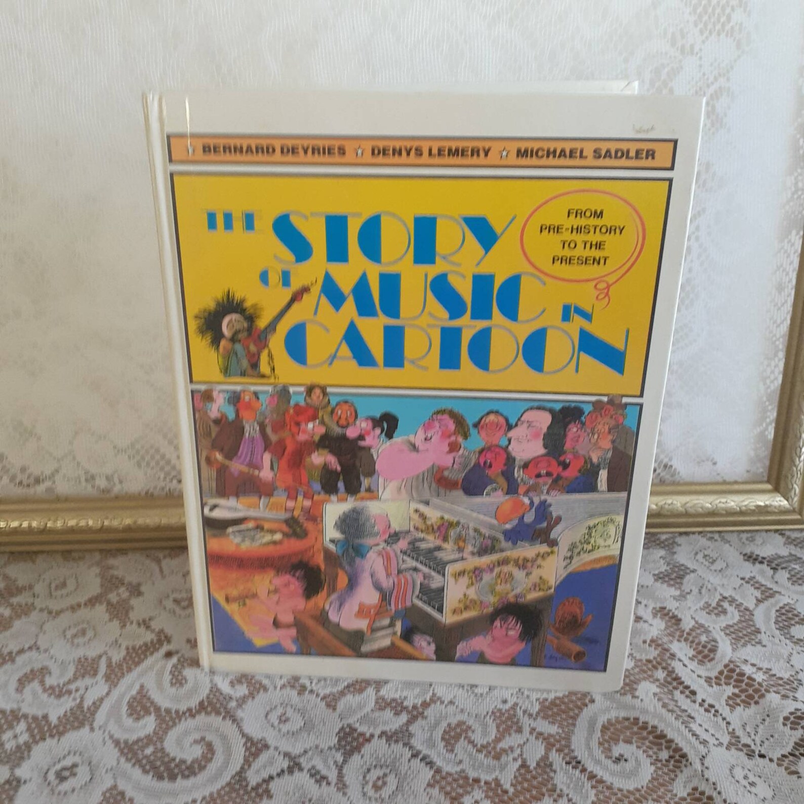 The Story of Music in Cartoons From Pre-history to the Present - Etsy