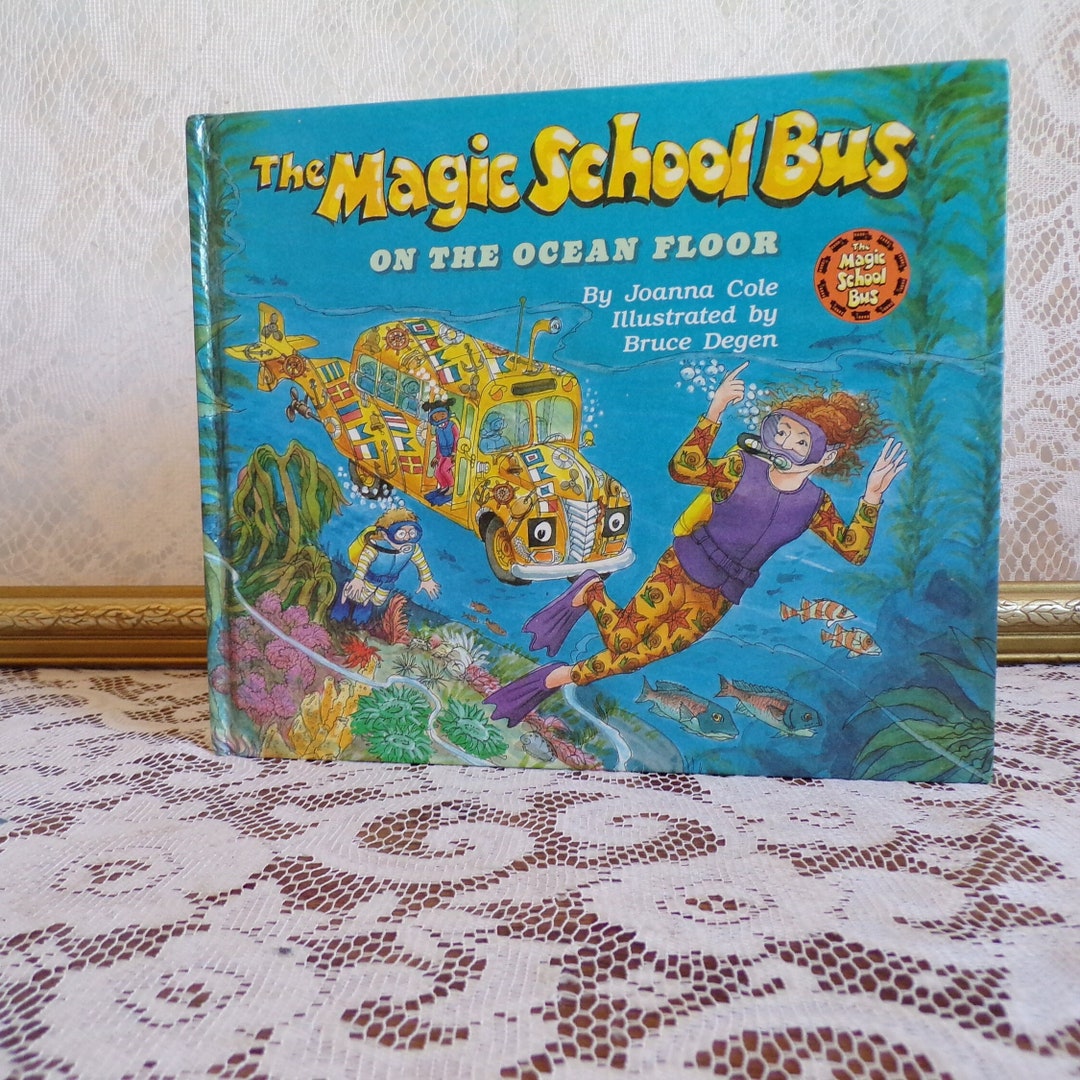 The Magic School Bus on the Ocean Floor 1992 First Scholastic - Etsy