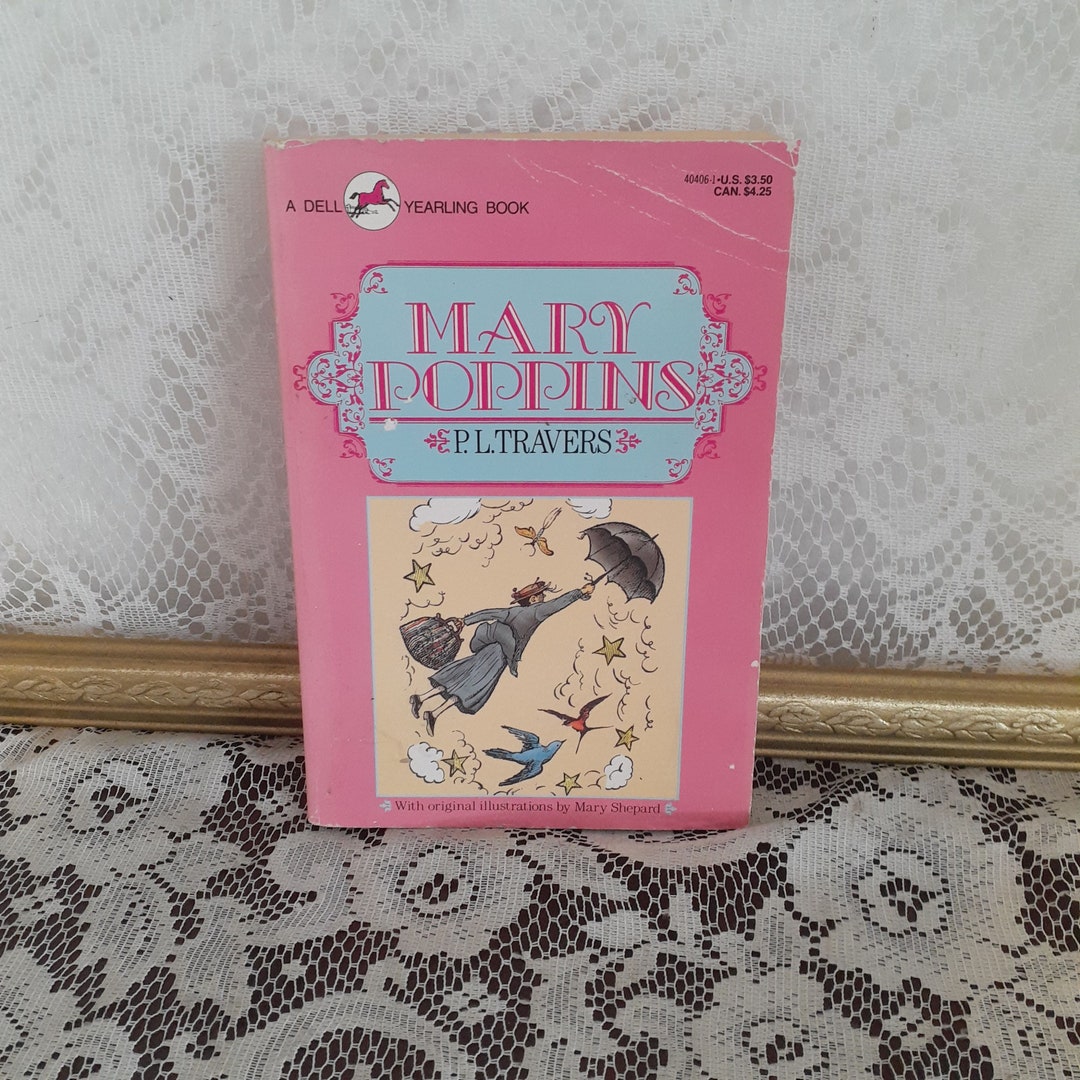 Mary Poppins by PL Travers, Illustrated by Mary Shepard, Vintage 1991 ...