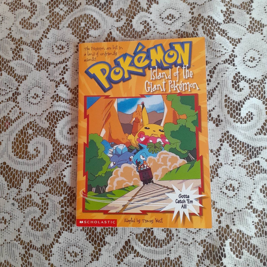 Island of the Giant Pokemon, Scholastic Pokemon Book 2, Vintage 90s ...