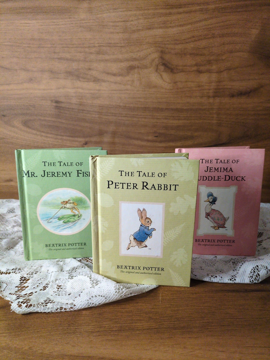 Vintage Beatrix Potter Book Set, Jemima Puddle Duck, Peter Rabbit ...