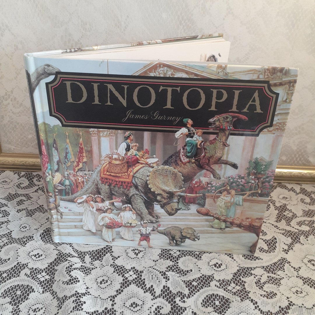Dinotopia: A Land Apart From Time by James Gurney, Vintage Hardcover ...