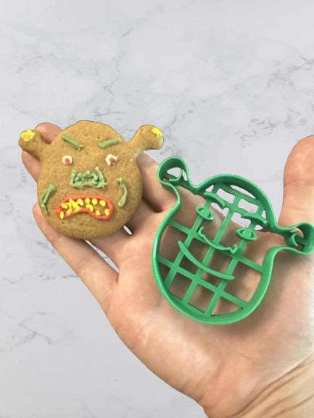 Shrek-themed Cookie Cutter - Etsy