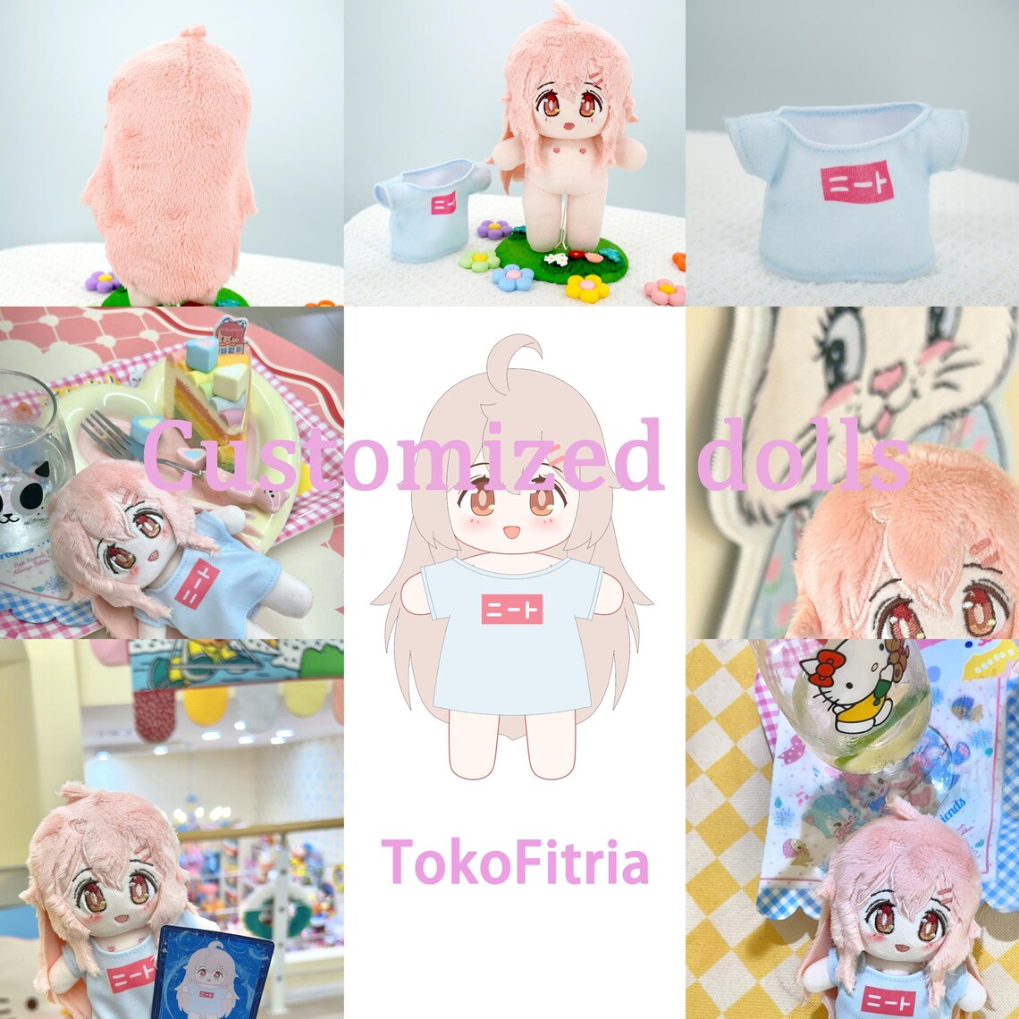 20CM Doll Personalization, Custom Doll Costumes - Etsy