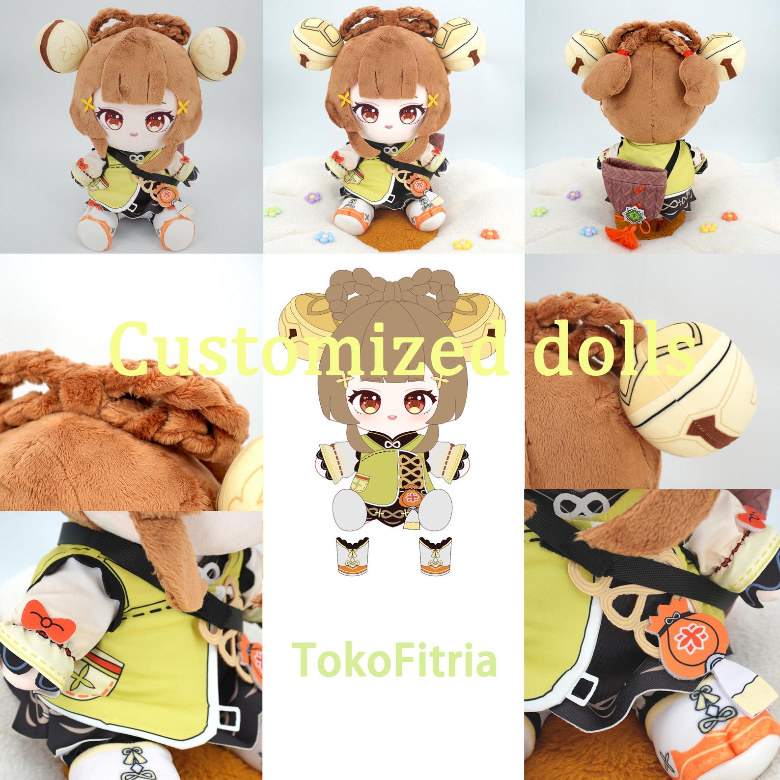 20CM Doll Personalization, Custom Doll Costumes - Etsy