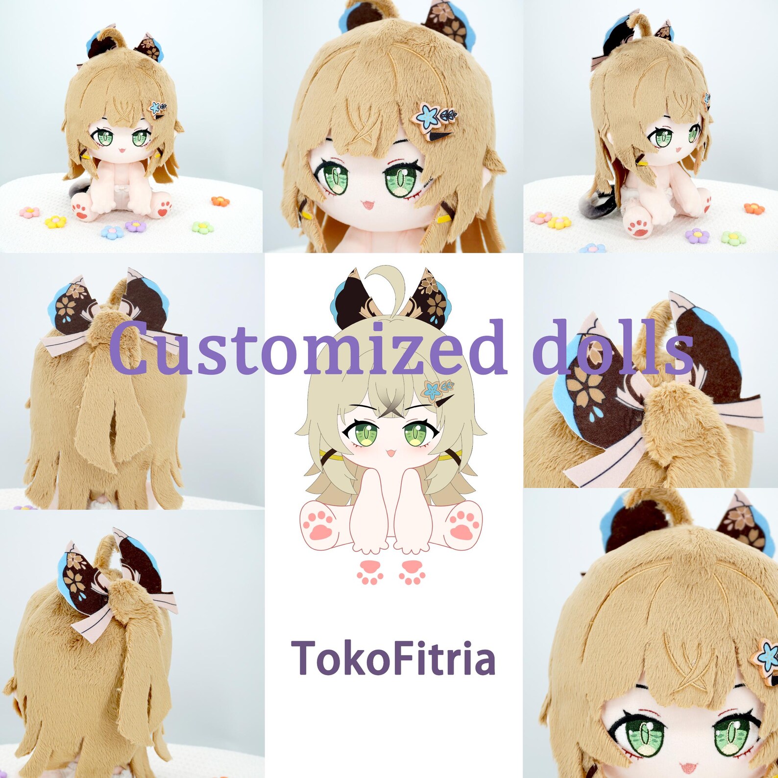 20CM Doll Personalization, Custom Doll Costumes - Etsy