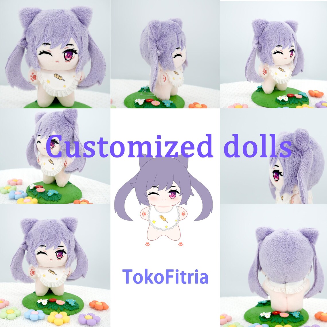 20CM Doll Personalization, Custom Doll Costumes - Etsy